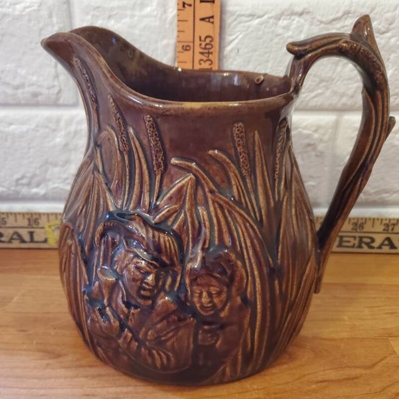 Wood Handle Pitcher - Etsy