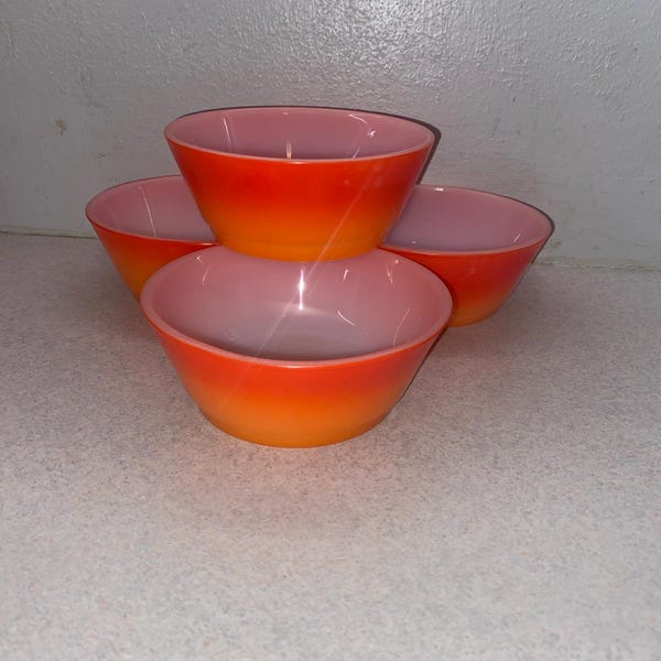 Orange Fire King - Etsy