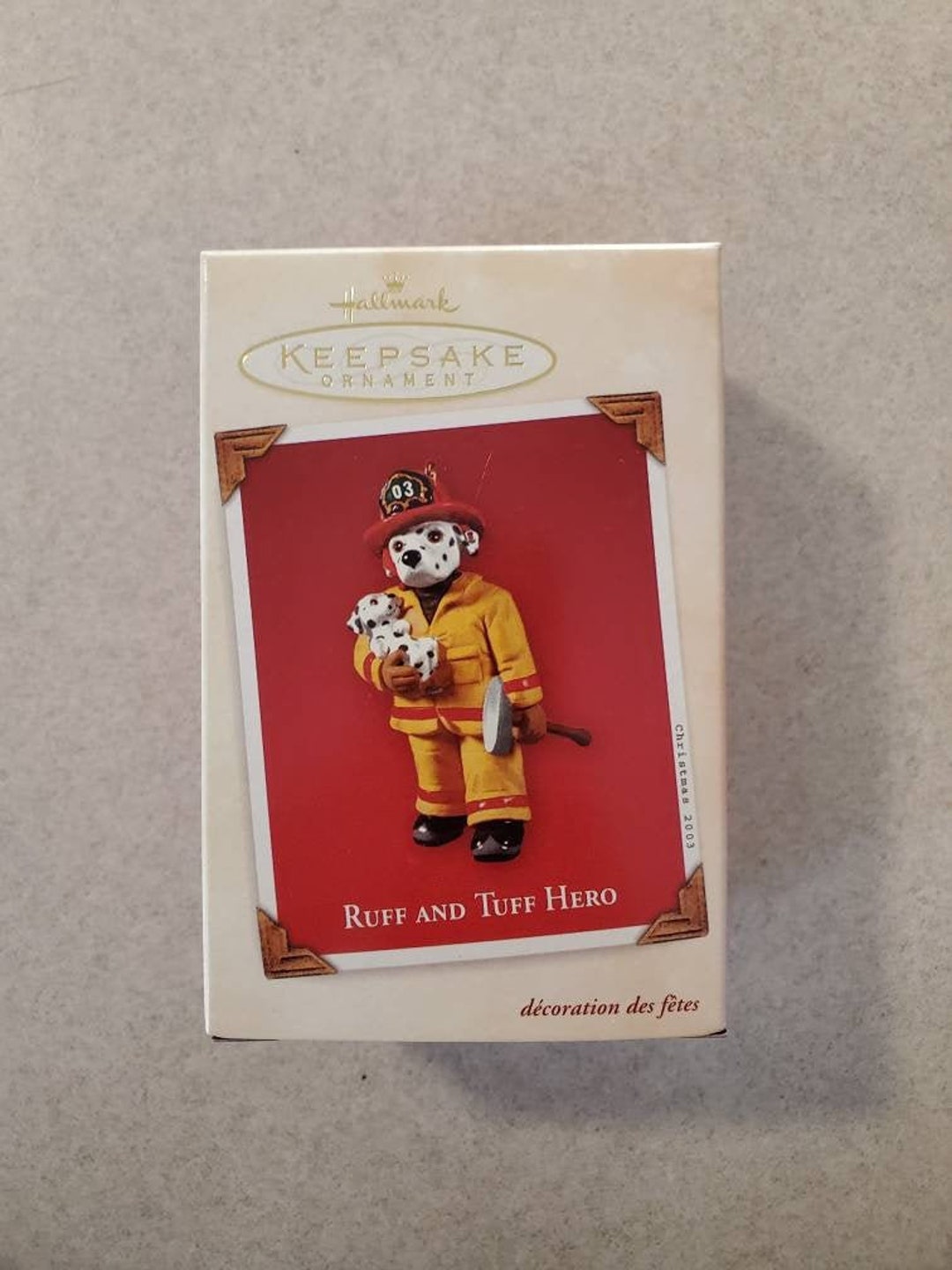 Ruff and Tuff Hero Ornament - Hallmark Keepsake - QXG8557 - 2003 - Etsy
