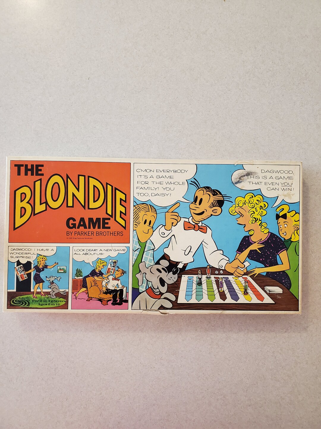 Blondie Game - 1969 - Vintage Board Game - Etsy