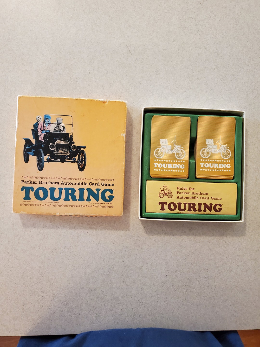 1965 Touring Game - Vintage Board Game - Etsy