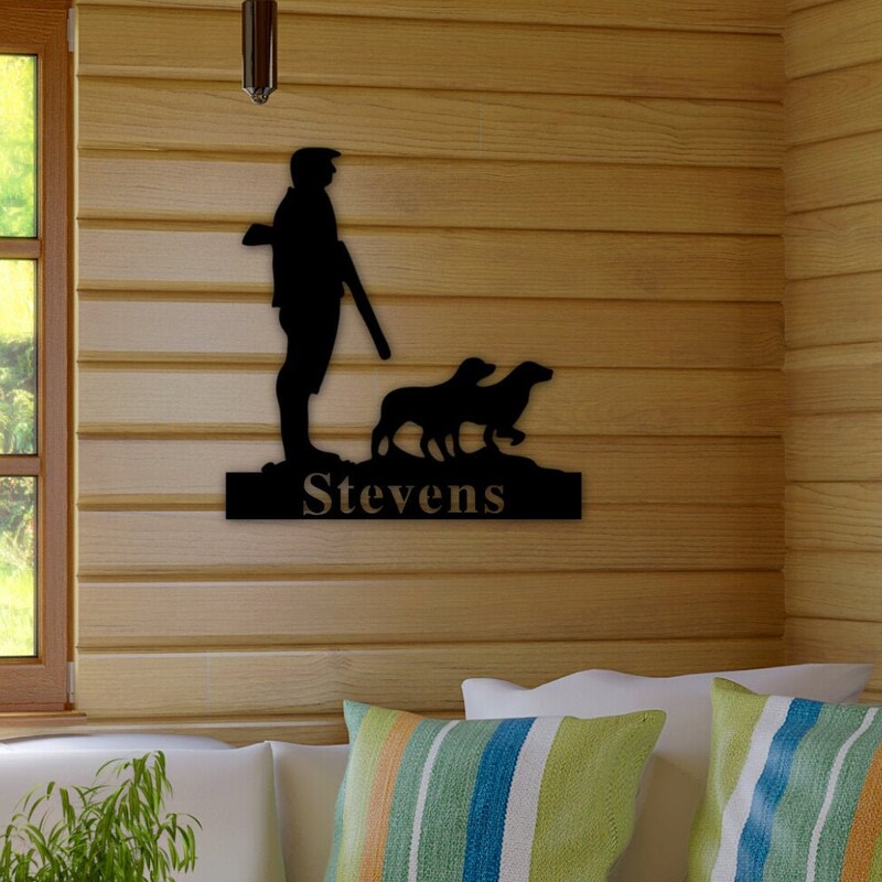 Metal Hunting Sign - Etsy