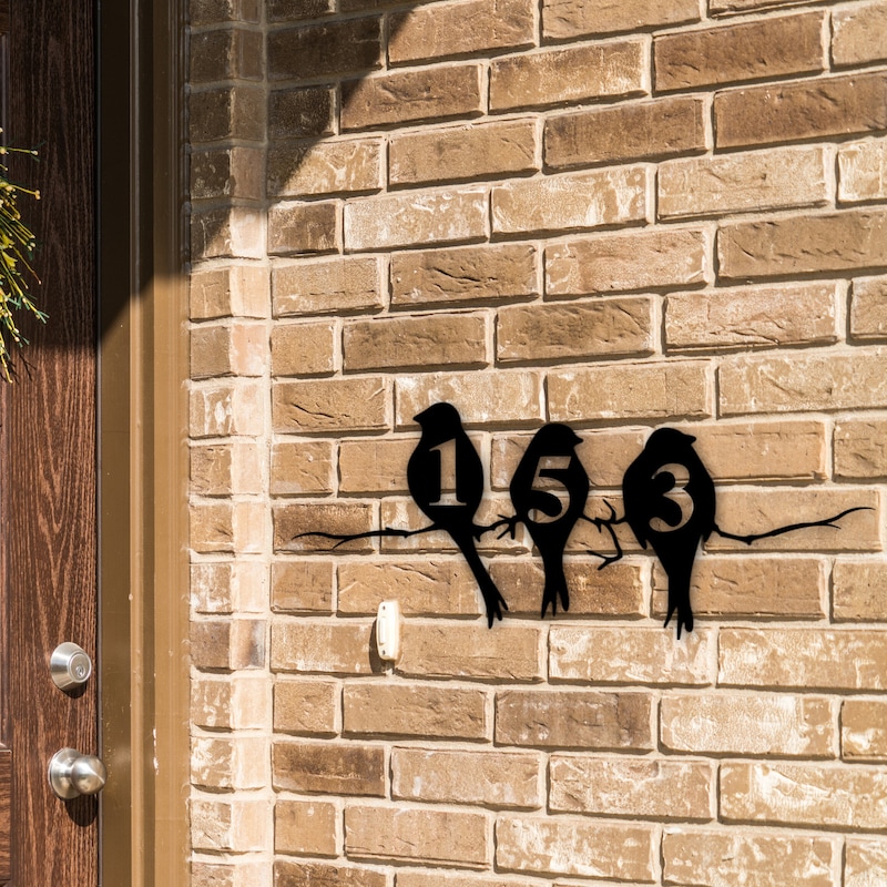 Unique Address Sign - Etsy