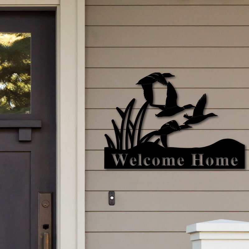 Outdoor Welcome Sign - Etsy