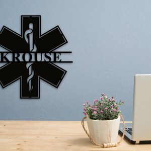 Custom Metal Sign for Paramedic, EMT Gift Ideas, Medical Field Home ...