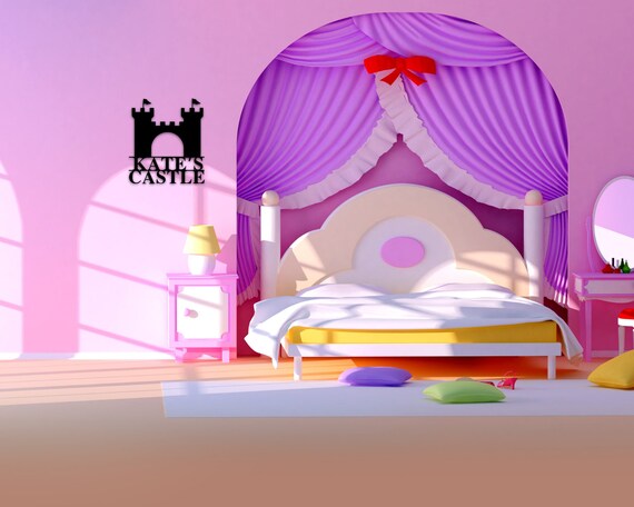 Custom Princess Room Sign Girls Decor Personalized Kids - Etsy