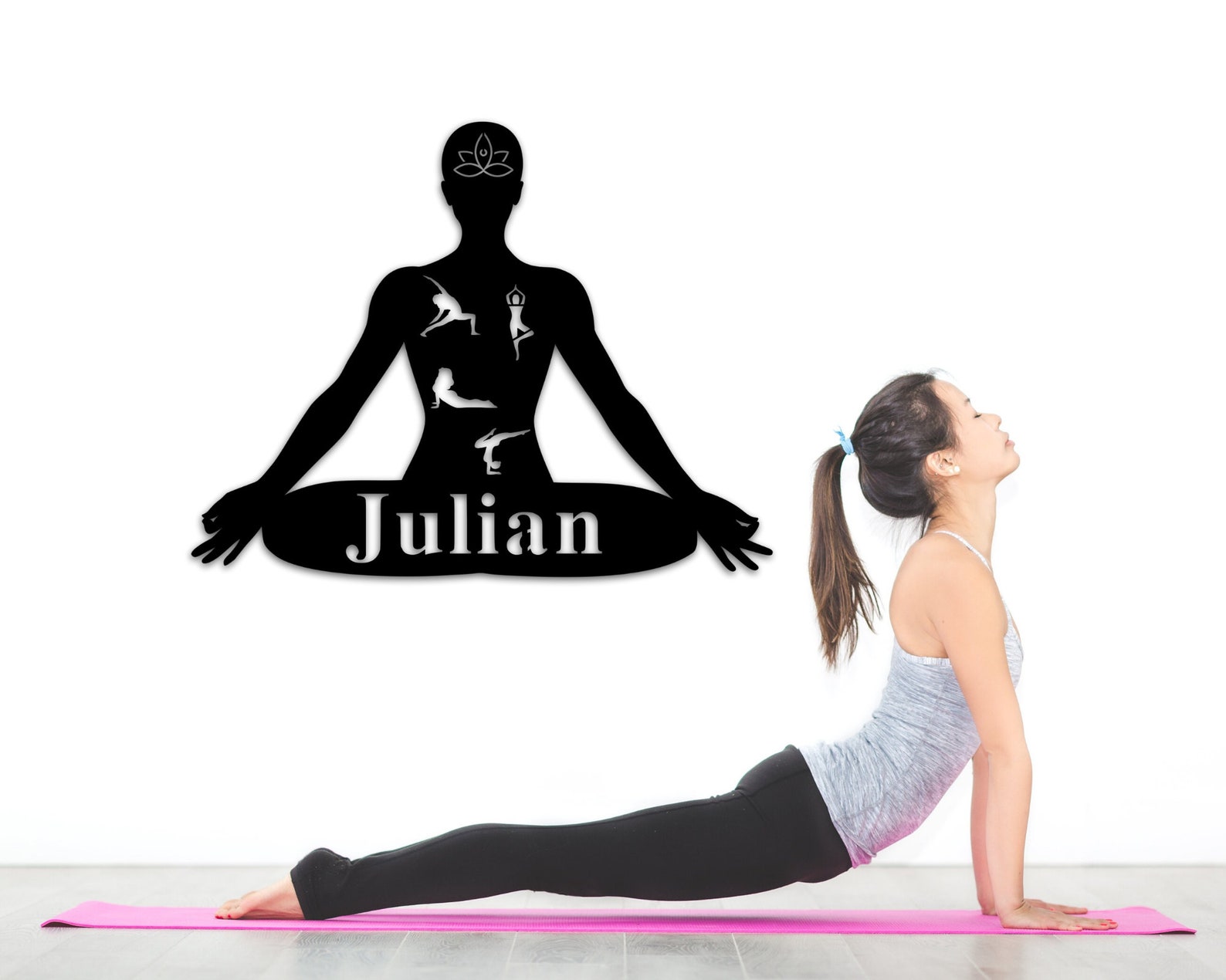 Personalized Home Yoga Studio Personalized Metal Sign Yoga - Etsy