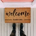 Heartful Housewarming Gift, Wedding Gift, Custom Doormat, Personalized ...