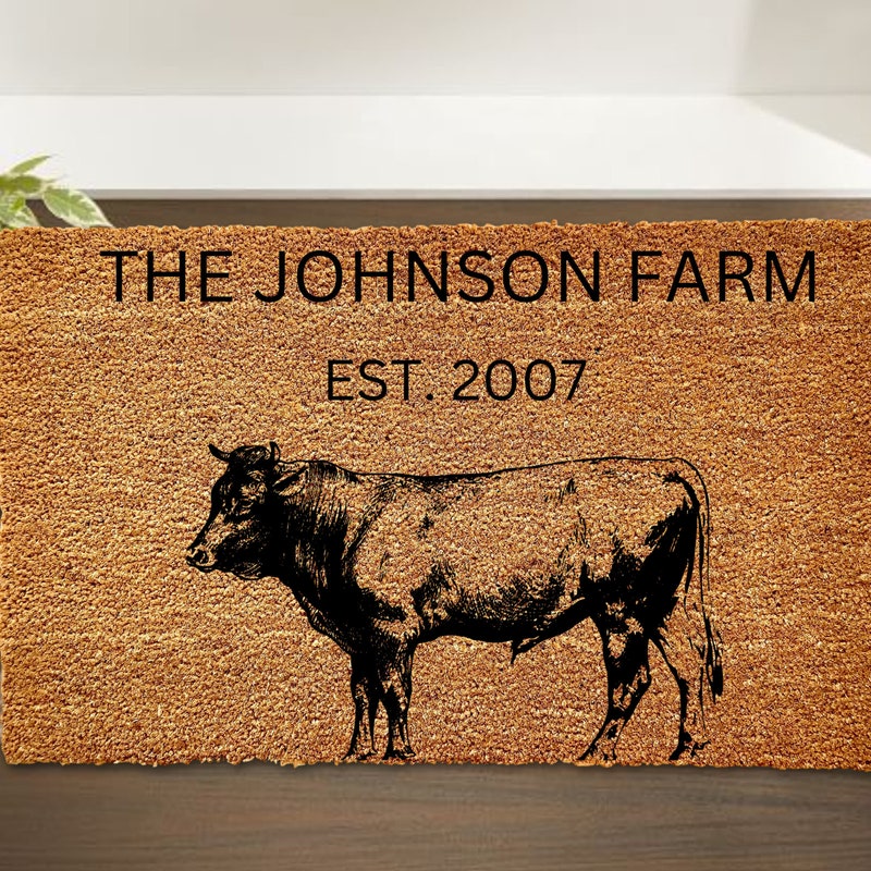 Custom Door Mat - Etsy
