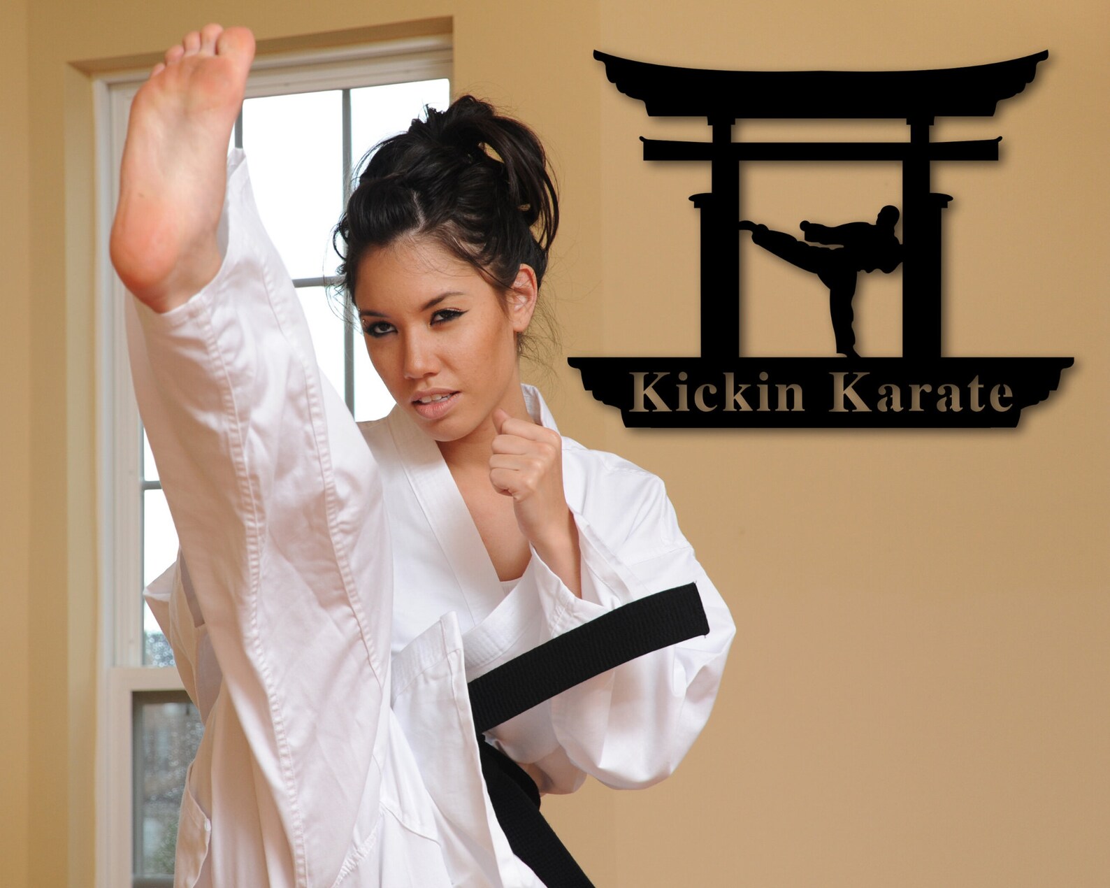 Karate Metal Wall Art Metal Karate Decor Karate Sign Karate - Etsy