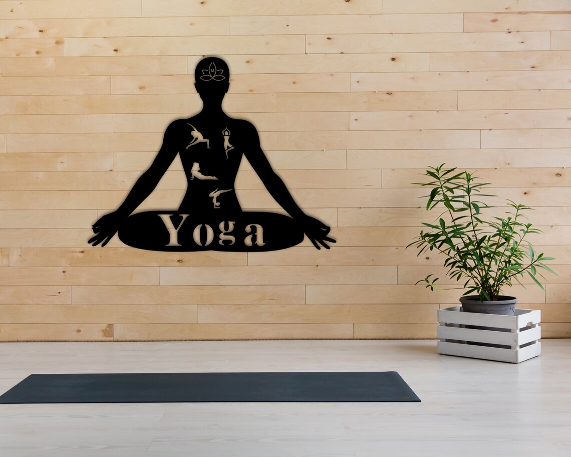 Personalized Home Yoga Studio Personalized Metal Sign Yoga - Etsy