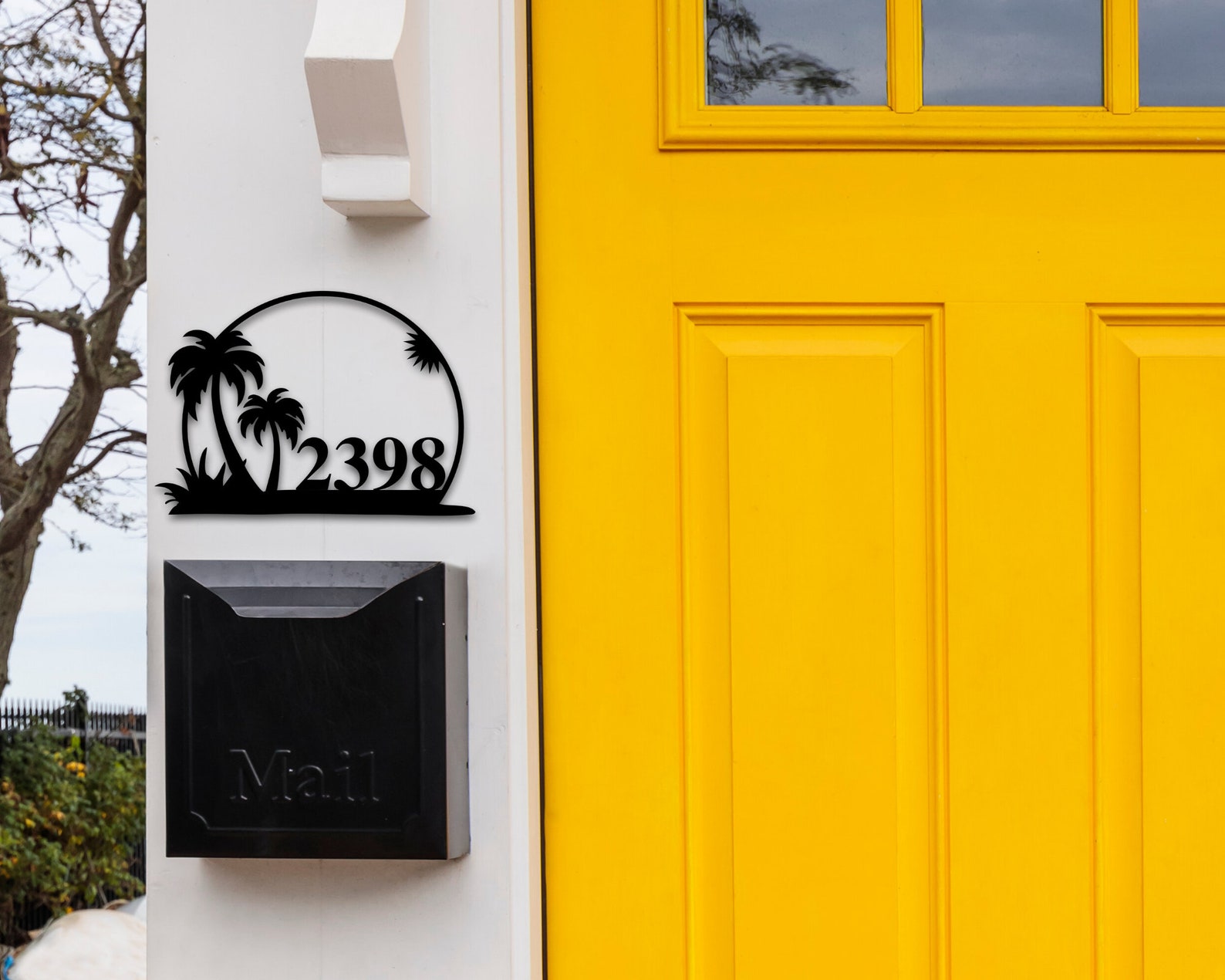 Personalized Metal Address Sign Metal Address Plaque Metal - Etsy