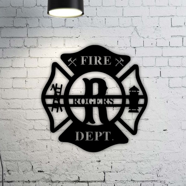 Firefighter Sign - Etsy