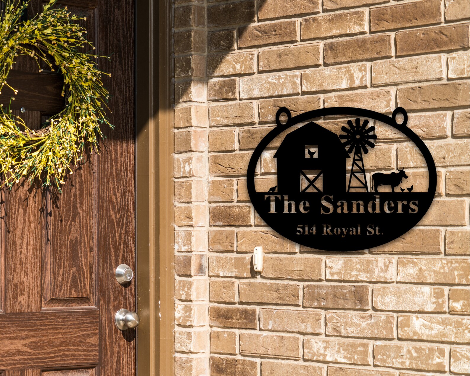 Metal Farm Sign Cattle Farm Sign Barn Cow Calf Chicken Sign - Etsy