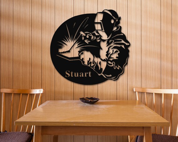 Customized Metal Welding Sign Sign for Welder Welder Sign | Etsy