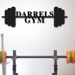Gym Sign Personalized, Home Gym Sign, Personalized Gym Sign, Crossfit ...