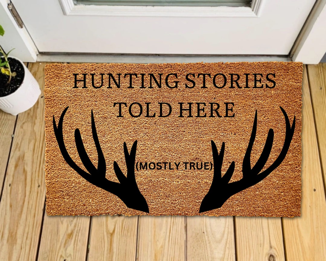 Deer Doormat, Deer Door Mat, Deer Welcome Mat, Animal Doormat, Deer ...