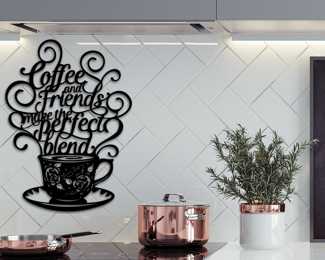 Bistro Coffee Sign, Coffee Bar Decor, Custom Kitchen Decor, Breakfast ...