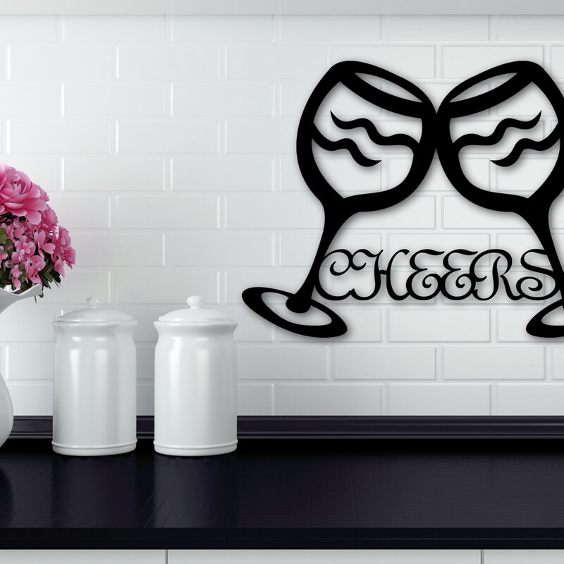Cheers Sign - Etsy