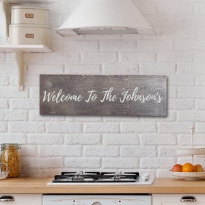 Custom Sign, Custom Wood Sign, Custom Plaque, Custom Kitchen Wall Signs ...
