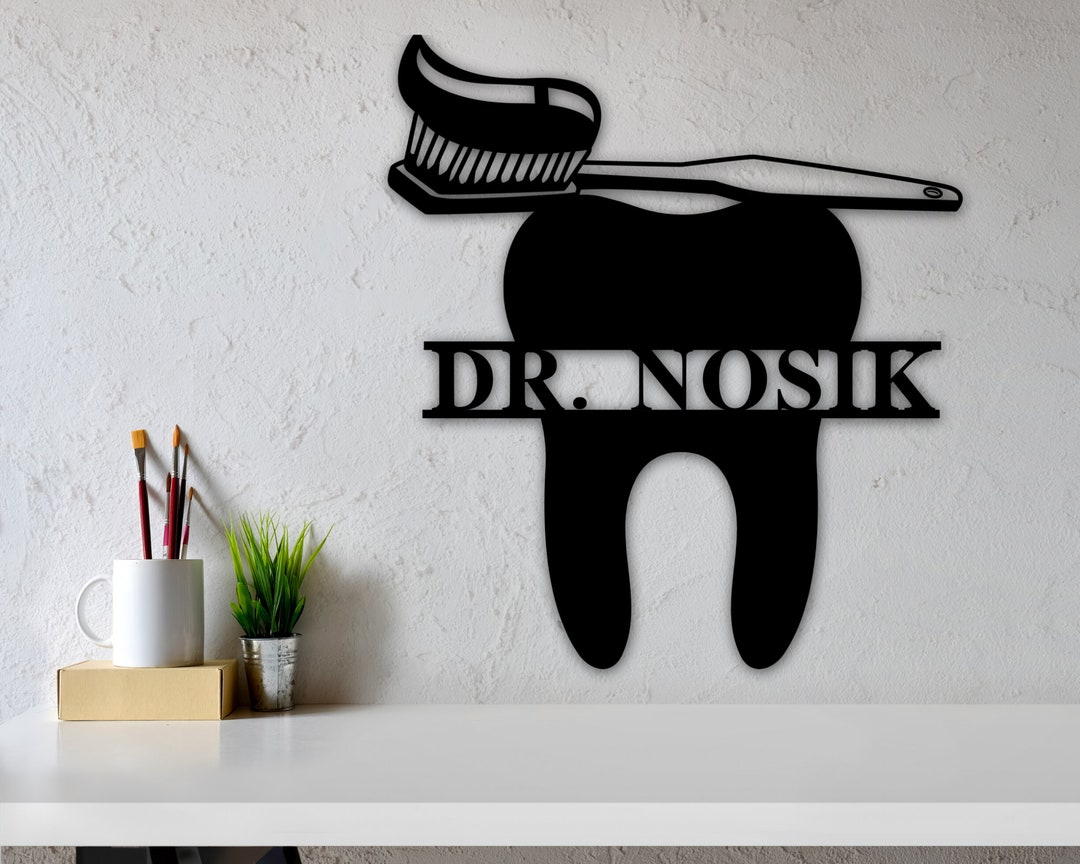 Dentist Office Wall Decor, Dentist Office Sign, Dental Hygienist Gift ...