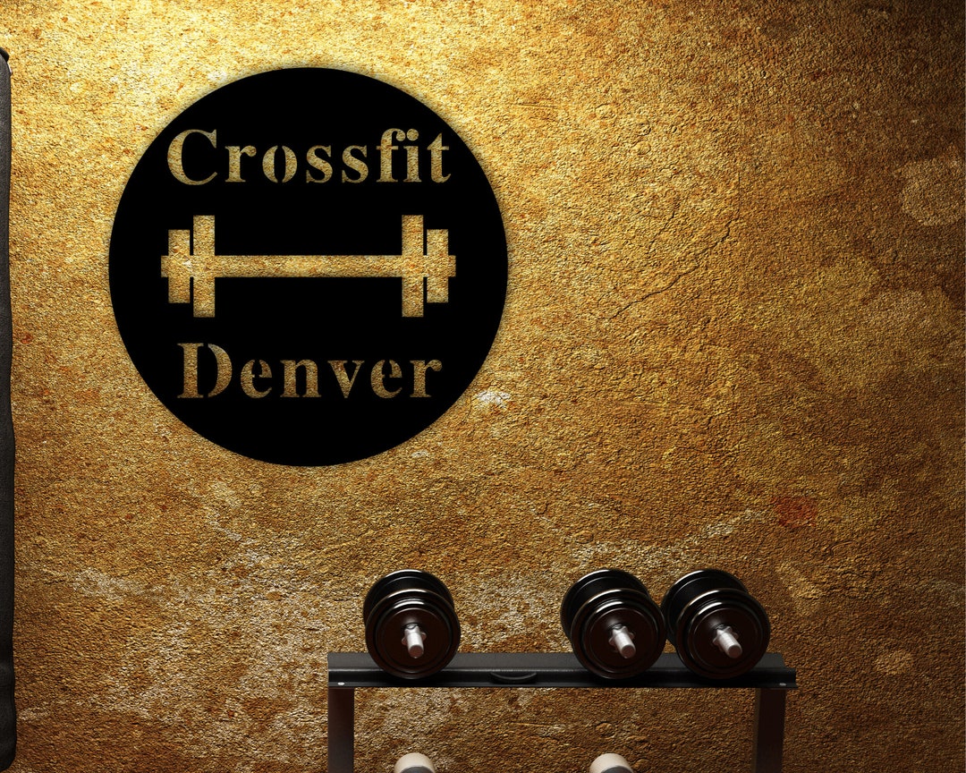 Gym Sign Personalized, Home Gym Sign, Personalized Gym Sign, Crossfit ...
