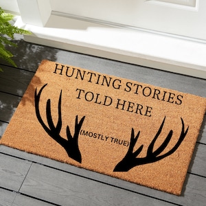 Deer Doormat, Deer Door Mat, Deer Welcome Mat, Animal Doormat, Deer ...