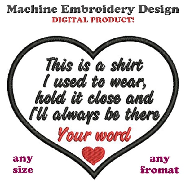 Memorial Embroidery - Etsy