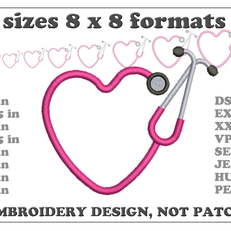 Nurse Embroidery - Etsy