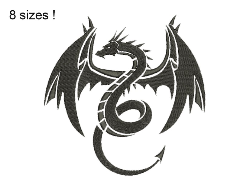 Dragon embroidery design free download - plmdollars