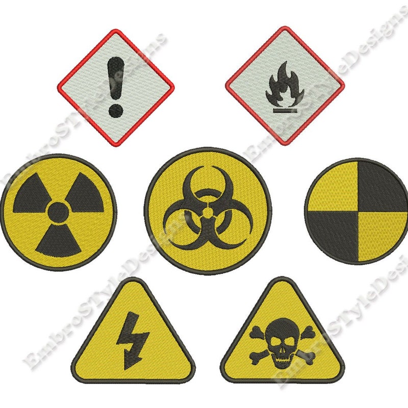 Embroidery File Warning Sign - Etsy