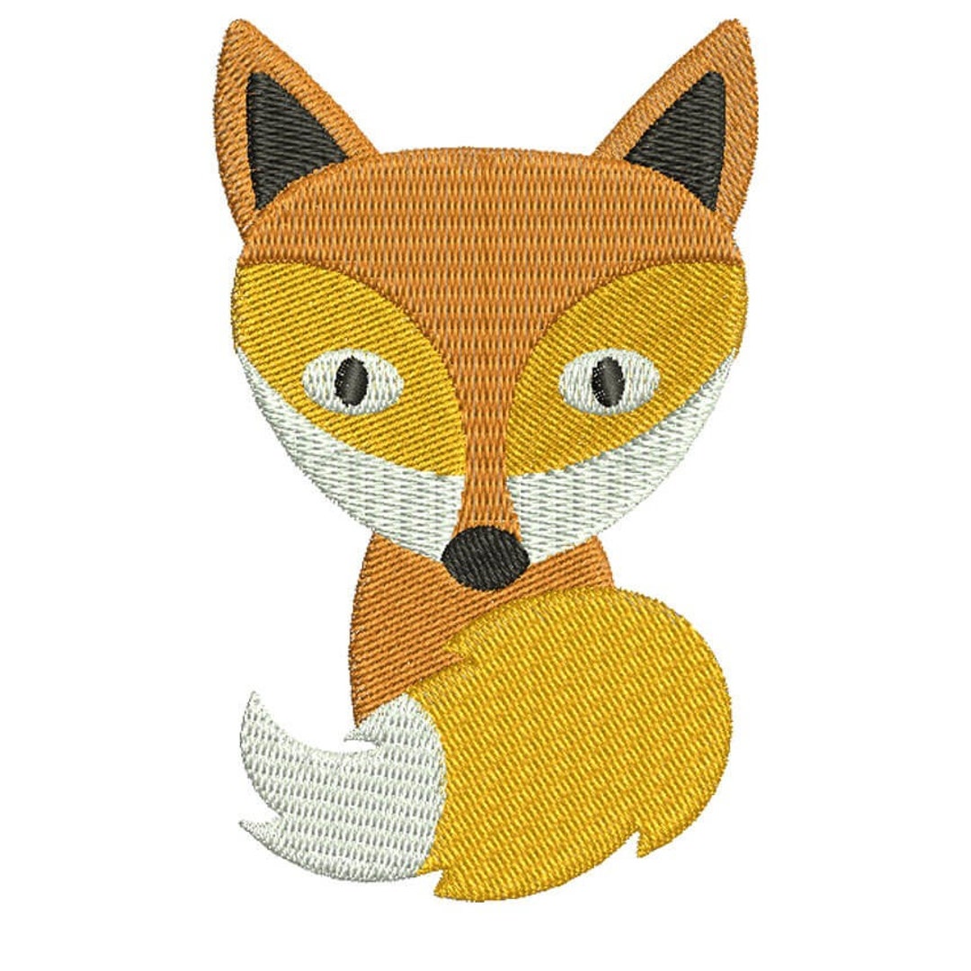 Fox Embroidery Design, Nice Fox Machine Embroidery Designs, Cute Fox ...