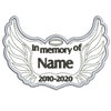 Custom Memorial Embroidery Design, This is a Shirt Machine Embroidery ...