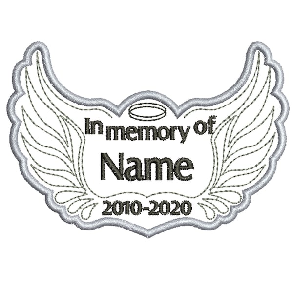 Memorial Embroidery - Etsy