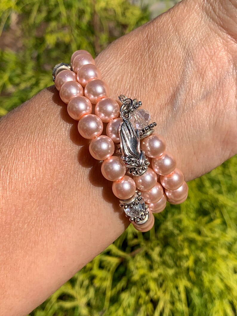 Prayer Wrap Bracelet Catholic Gift Gift for Her Catholic - Etsy