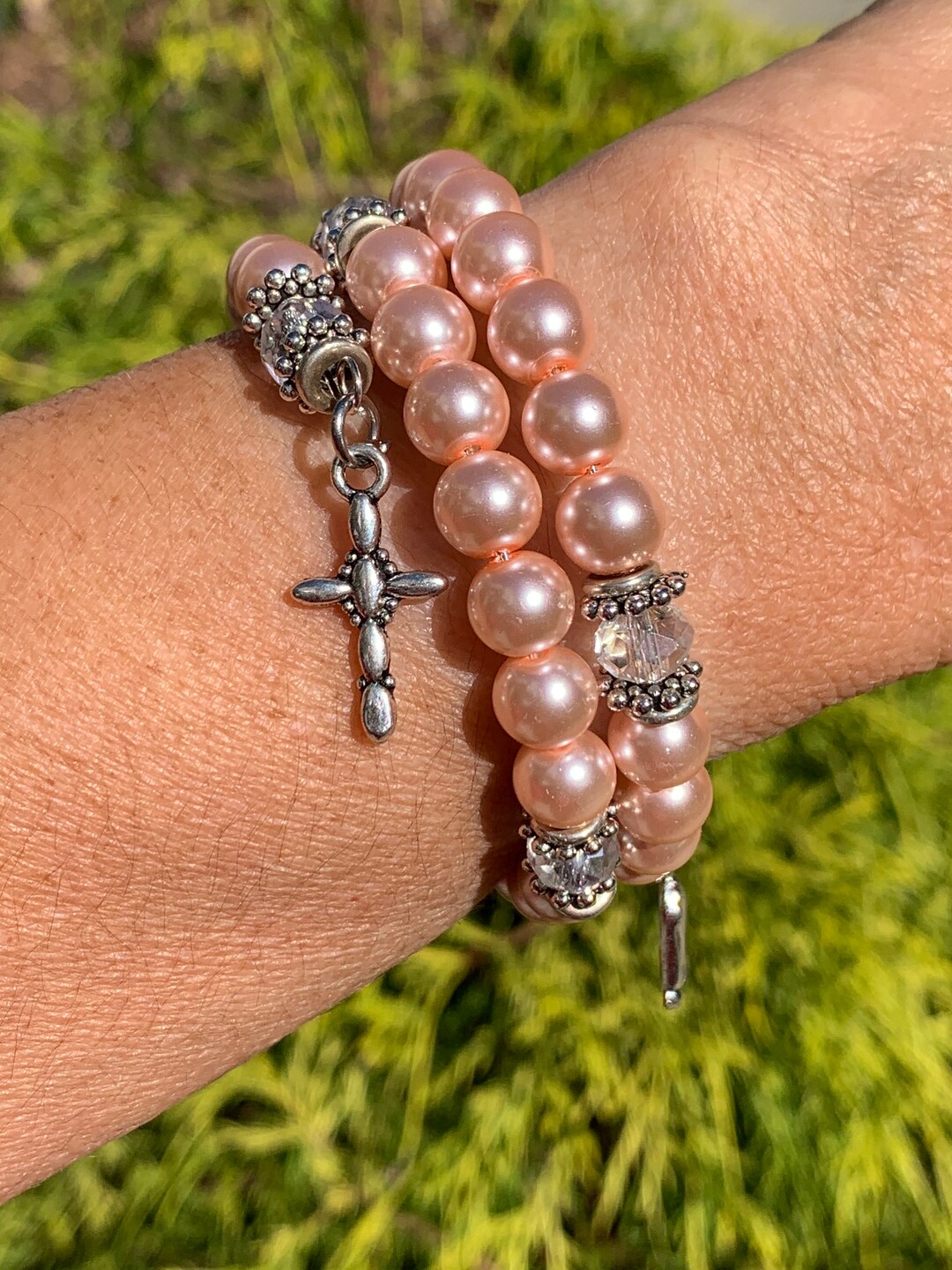 Prayer Wrap Bracelet, Catholic Gift, Gift for Her, Catholic Jewelry ...