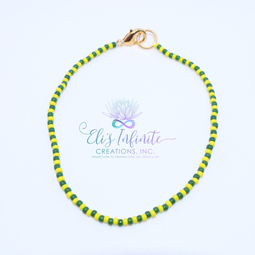 Ilde De Orula Con Cuentas Pequeñas (2mm) - Elastico / Ide of Orula With ...