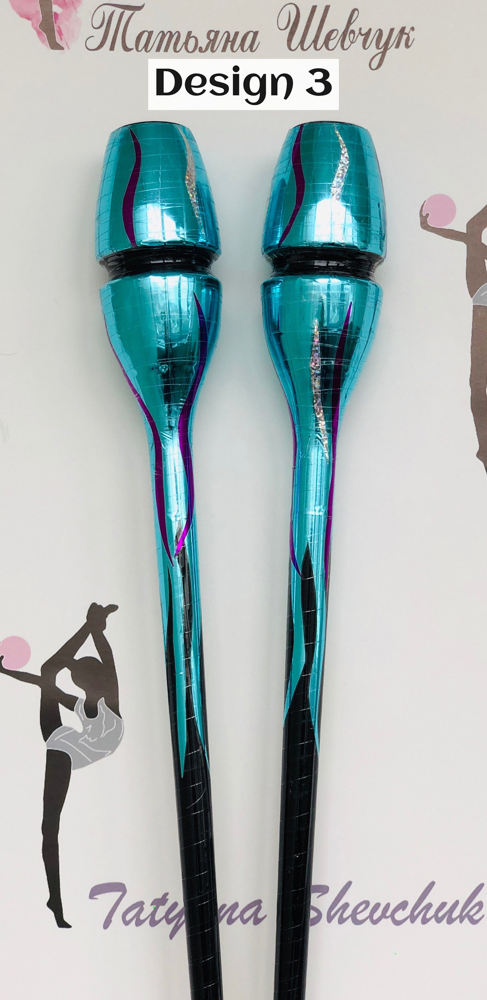 Rhythmic Gymnastics Clubs. RG Clubs Decorating Matching Your - Etsy