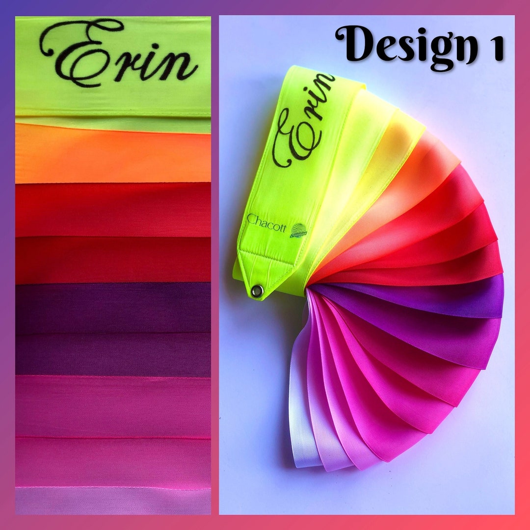 Rhythmic Gymnastics Ribbon. RG Ribbon Design, Decorating, Painting ...