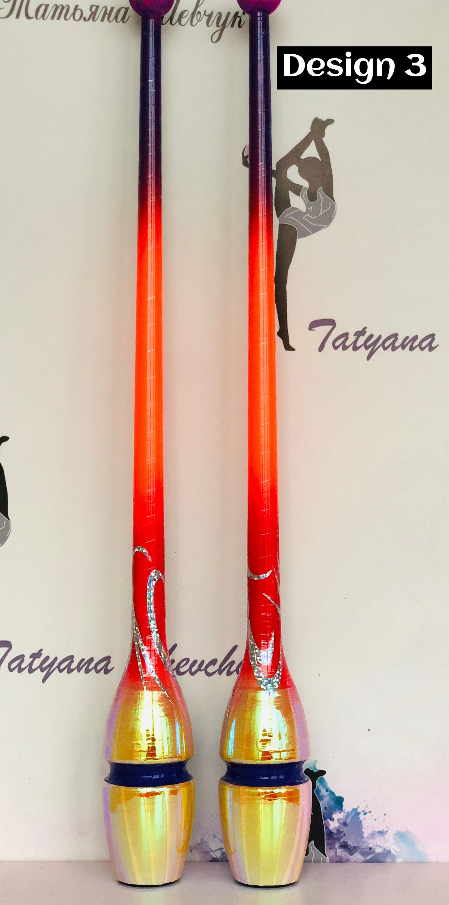Rhythmic Gymnastics Clubs. RG Clubs Decorating Matching Your - Etsy