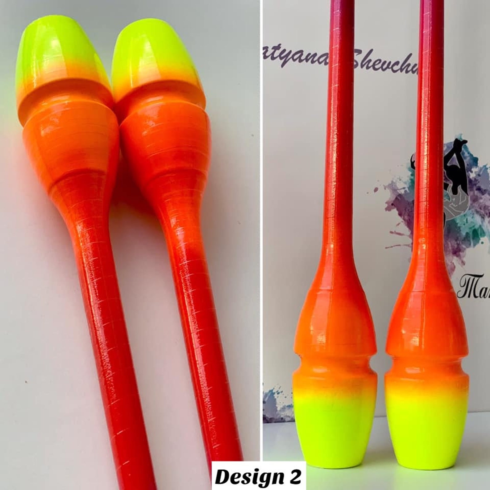 Rhythmic Gymnastics Clubs. RG Clubs Decorating Matching Your - Etsy