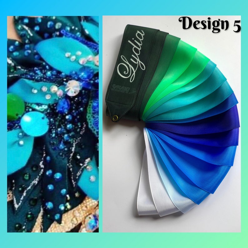 Rhythmic Gymnastics Ribbon. RG Ribbon Design Decorating - Etsy