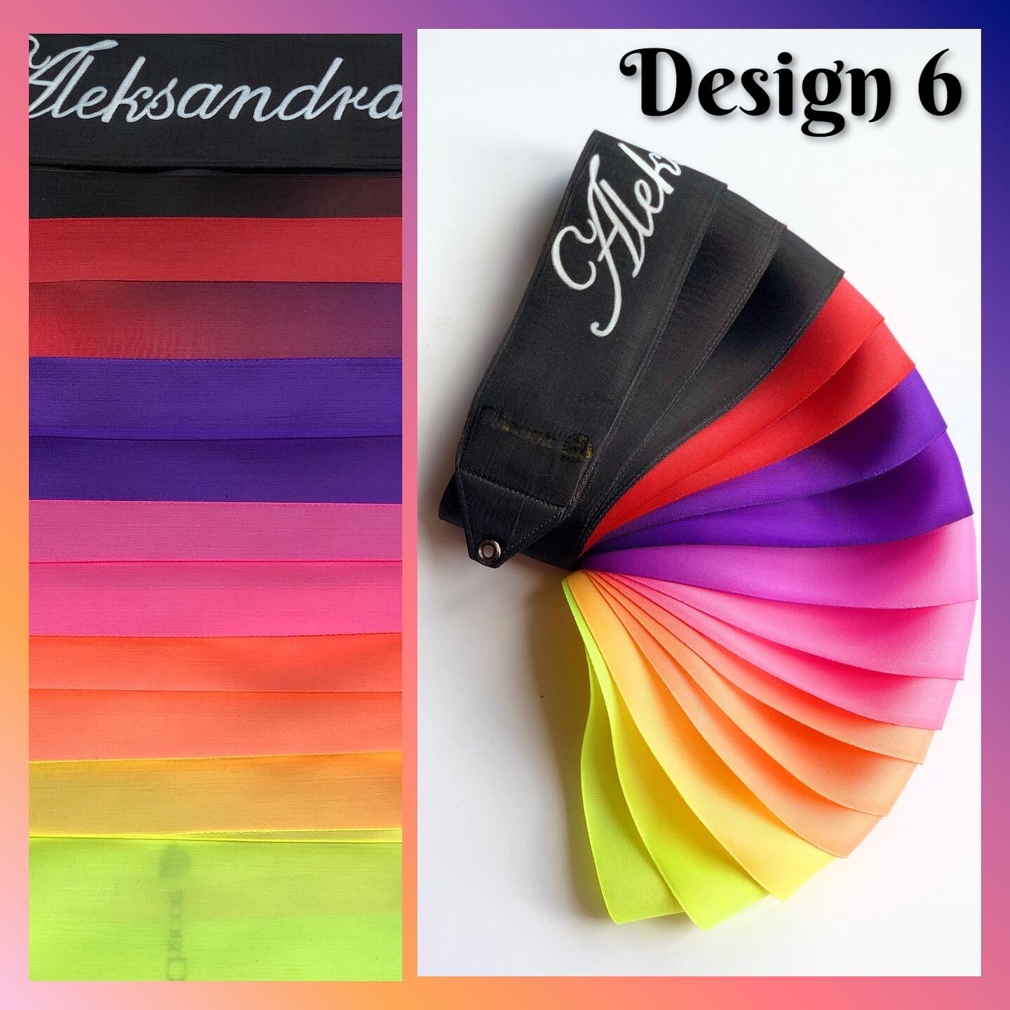 Rhythmic Gymnastics Ribbon. RG Ribbon Design Decorating - Etsy