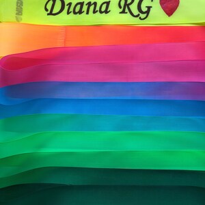 Rhythmic Gymnastics Ribbon. RG Ribbon Design, Decorating, Painting ...