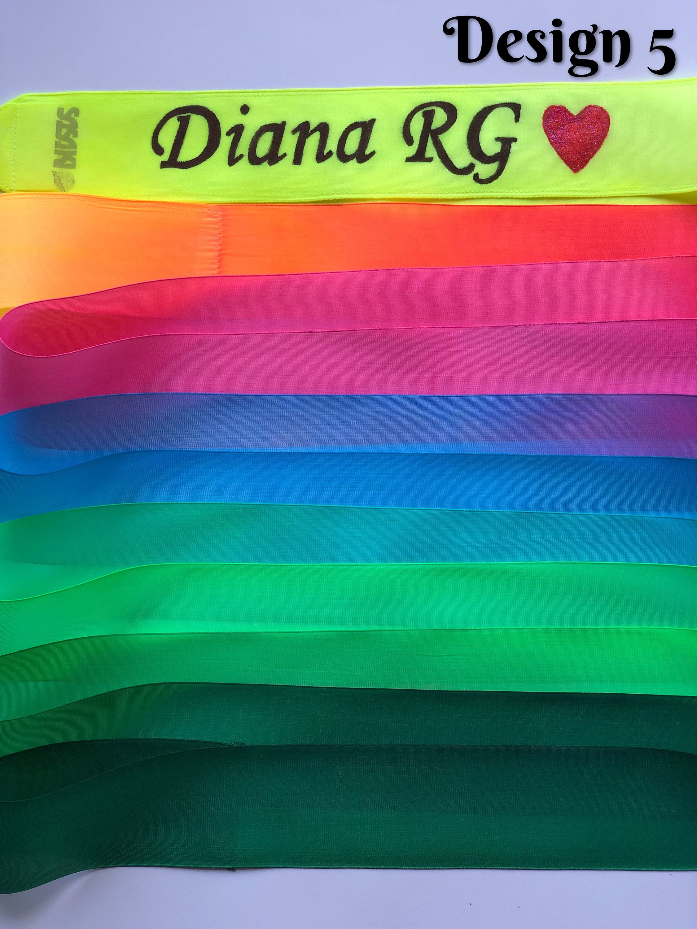 Rhythmic Gymnastics Ribbon. RG Ribbon Design, Decorating, Painting ...