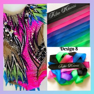 Rhythmic Gymnastics Ribbon. RG Ribbon Design, Decorating, Painting ...