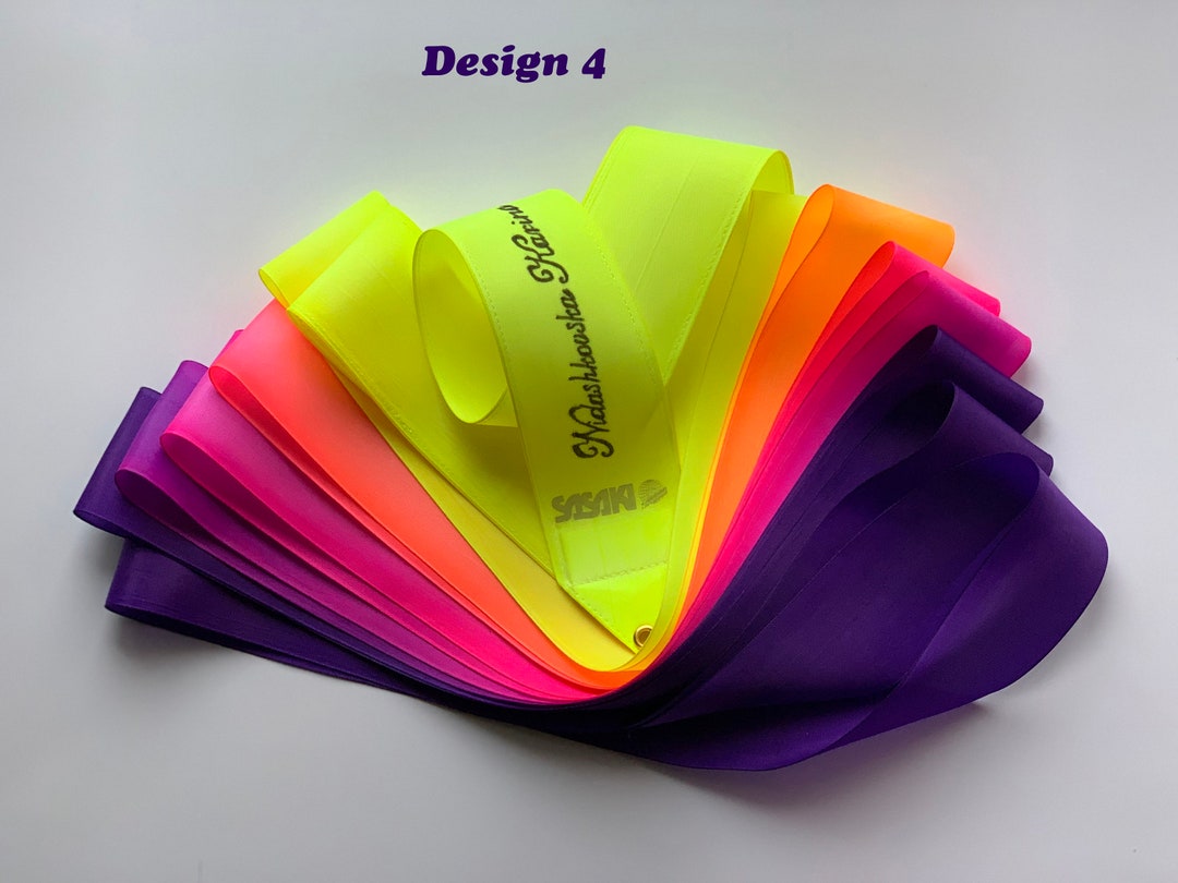 Rhythmic Gymnastics Ribbon. RG Ribbon Design, Decorating, Painting ...