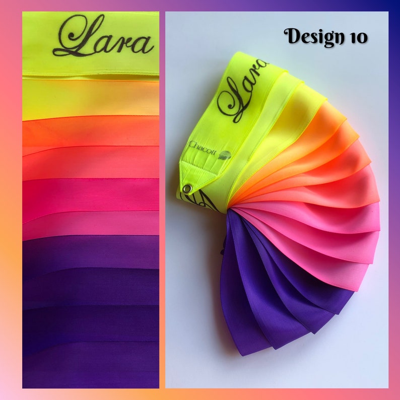 Rhythmic Gymnastics Ribbon. RG Ribbon Design Decorating - Etsy