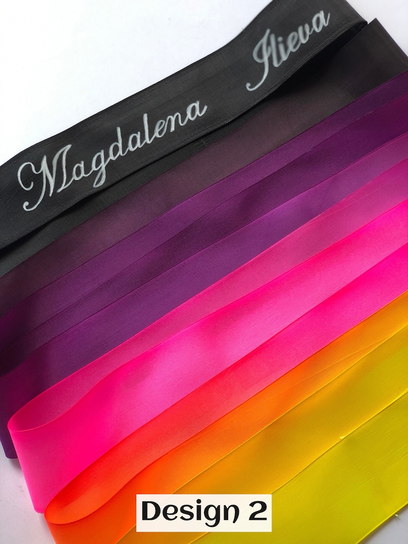 Rhythmic Gymnastics Ribbon. RG Ribbon Design Decorating - Etsy