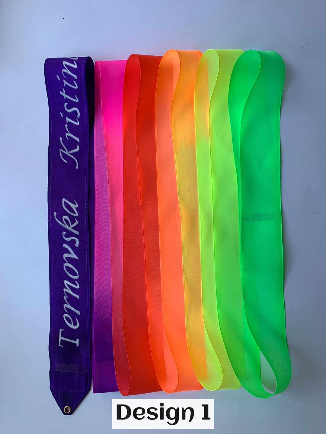 Rhythmic Gymnastics Ribbon. RG Ribbon Design, Decorating, Painting ...